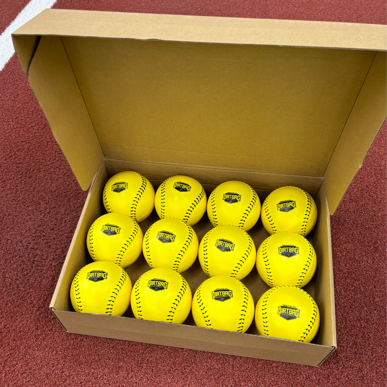 Dirtbag Development Softball Bash Ball - Foam Training Machine Softbal ...